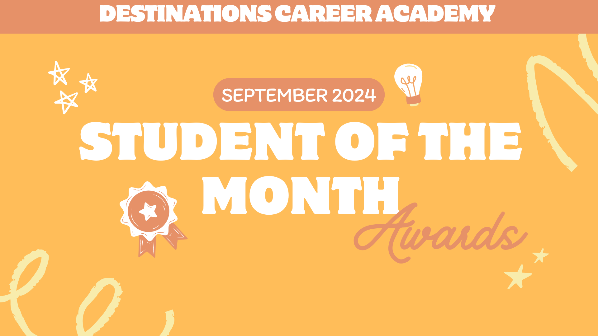 Destinations Career Academy: Celebrating Our September Students of the ...